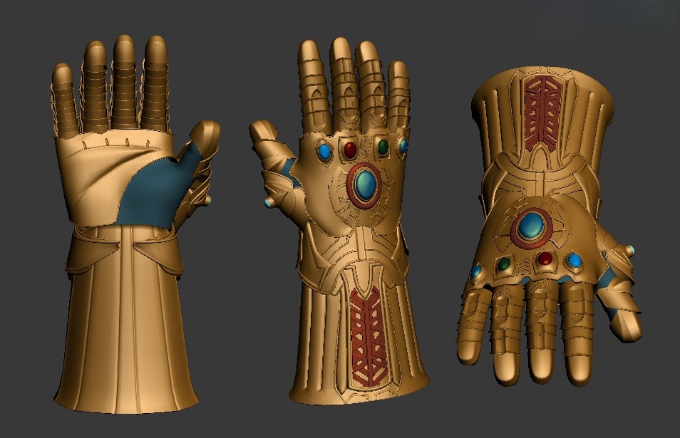 Thanos Age of Ultron gauntlet - MẪU IN 3D