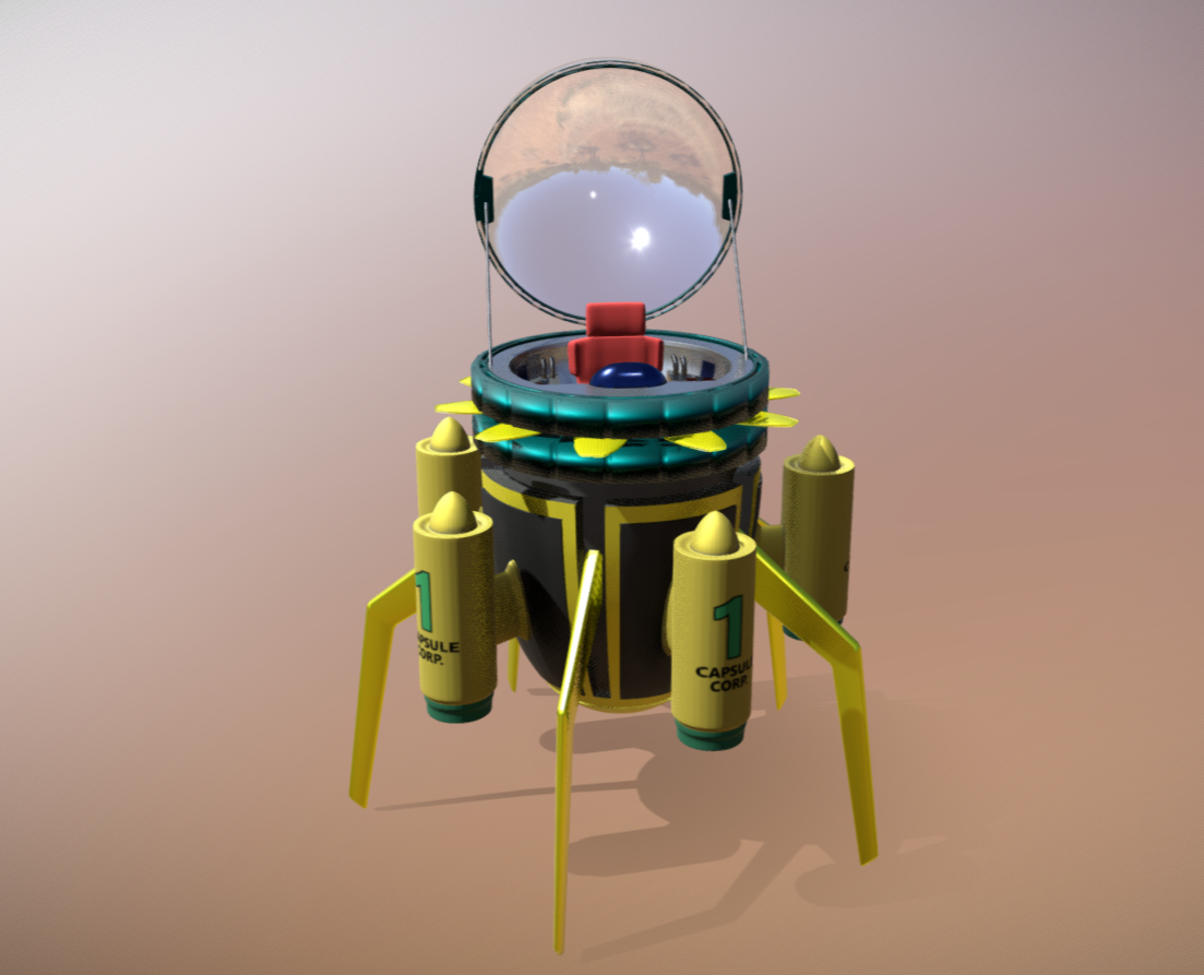 Dragon Ball Time Machine - MẪU IN 3D